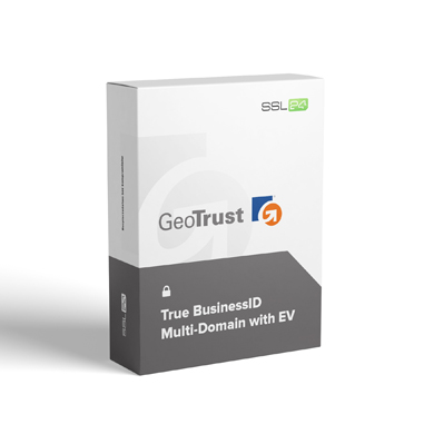 GeoTrust True BusinessID Multi-Domain with EV - SSL24